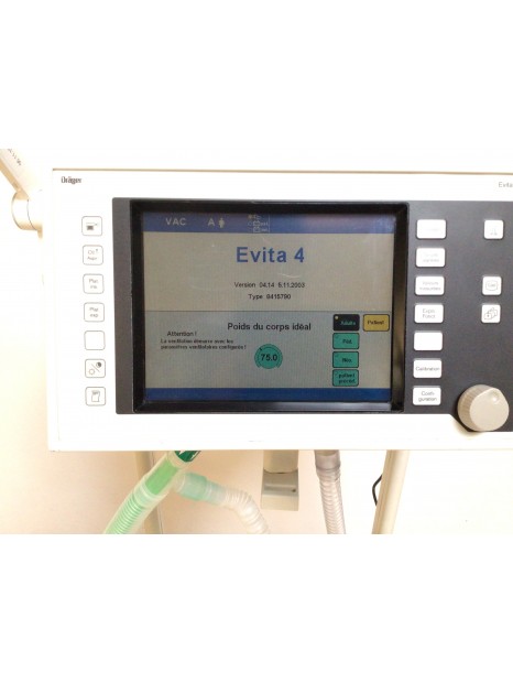 Drager Evita 4 Reanimation Ventilator - Alternup Medical