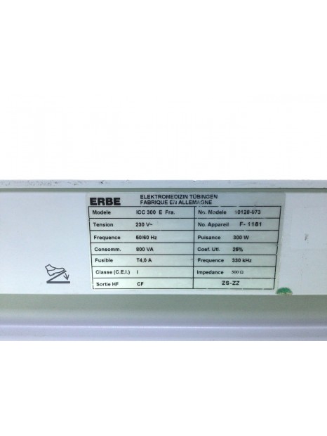 Erbe ICC 300 Electrosurgical Unit - AlternUp Medical