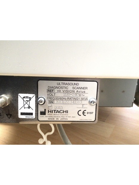 Hitachi Hi Vision Avius Ultrasound - Alternup Medical