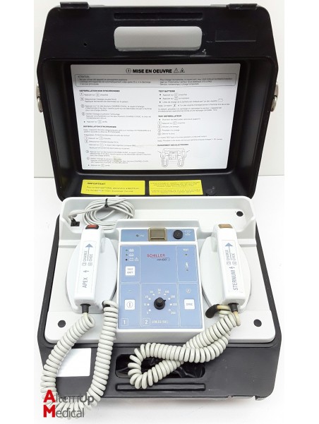 Bruker Schiller Minidef 2 Transport Defibrillator - AlternUp Medical