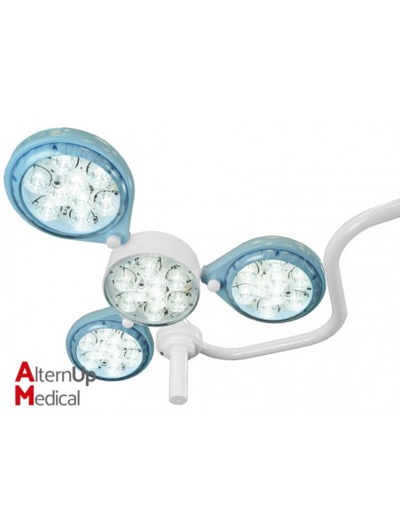 Scialytique à LED Quattroluci sur roulettes - Alternup Medical