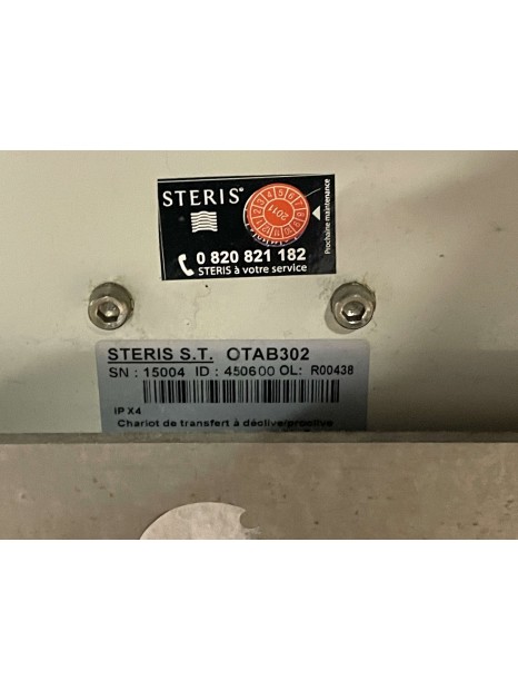 Steris OTAB302 Shuttle with Plate