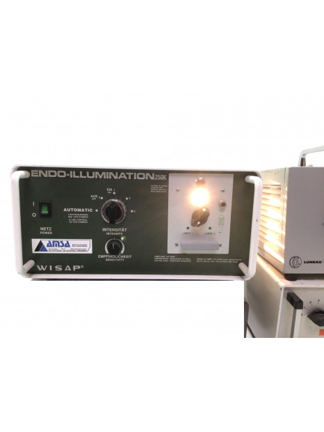 Lot of 3 Light Source Luneau, Wisap, Medizintchnik