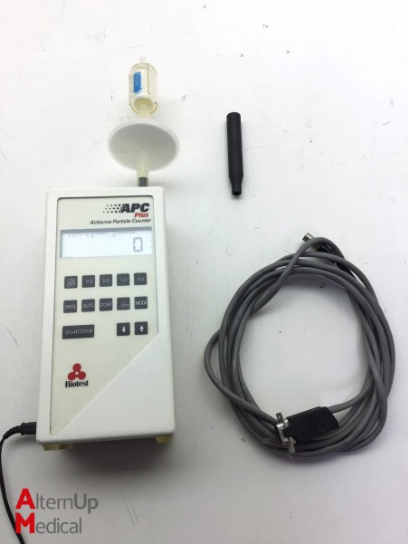 BioTest APC Plus Airbone Particle Counter - Alternup Medical