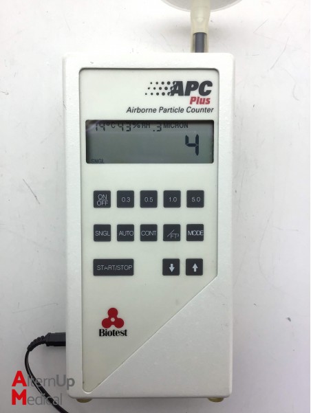 BioTest APC Plus Airbone Particle Counter - Alternup Medical