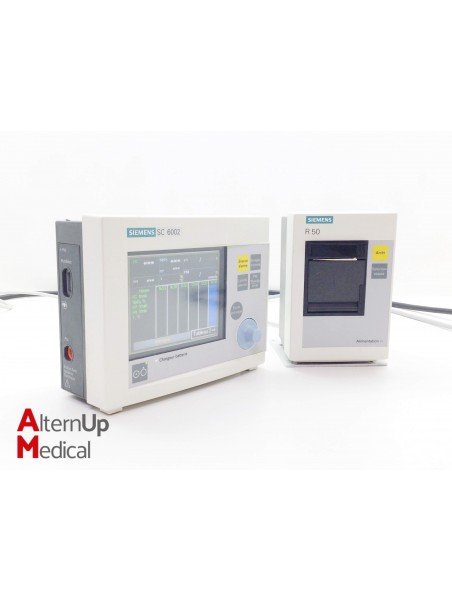 Siemens SC6002 Patient Monitor with printer - Alternup Medical