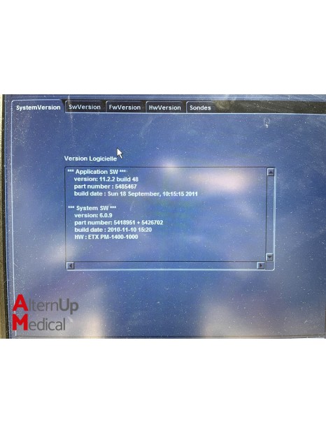 Echographe cardiaque GE Vivid S6 - Alternup Medical