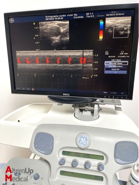 Echographe Cardiaque GE Vivid 7 Dimension - Alternup Medical
