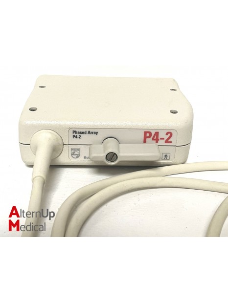Philips P4-2 P Cardiac Phased Array Transducer Ultrasound - Alternup ...