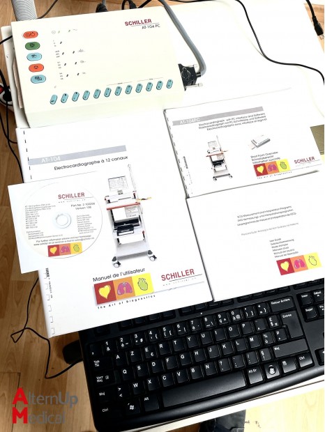 Schiller AT-104 PC Cardiac Stress Test Station - Alternup Medical
