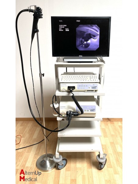 Colonne d'Endoscopie Olympus CV180 + CLV180 - Alternup Medical