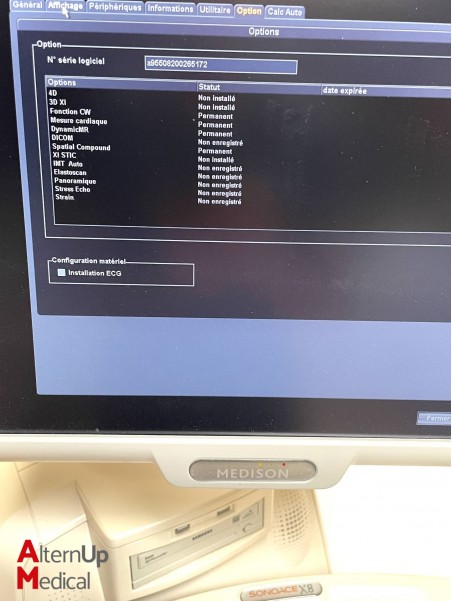Medison Sonoace X8 Ultrasound System - Alternup Medical