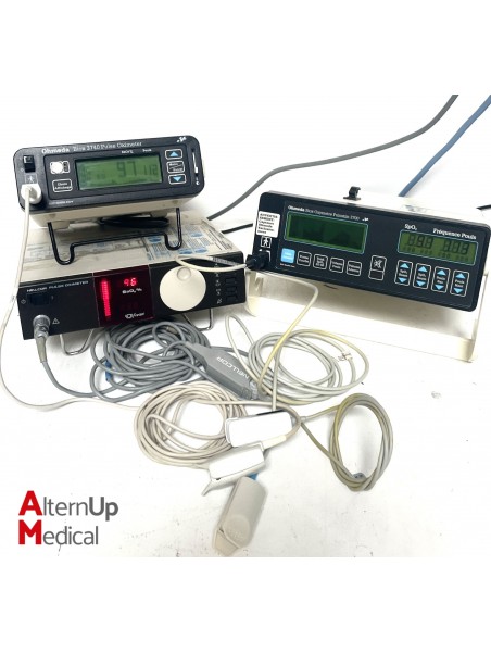 Lot of 3 Nellcor et Ohmeda Oxymeters - Alternup Medical