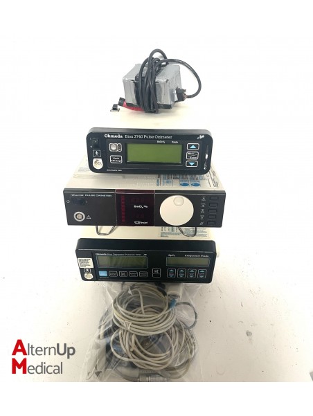 Lot of 3 Nellcor et Ohmeda Oxymeters - Alternup Medical