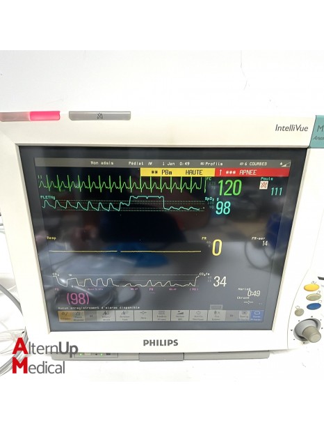 Moniteur d'Anesthésie Philips IntelliVue MP70 Capno- Alternup Medical