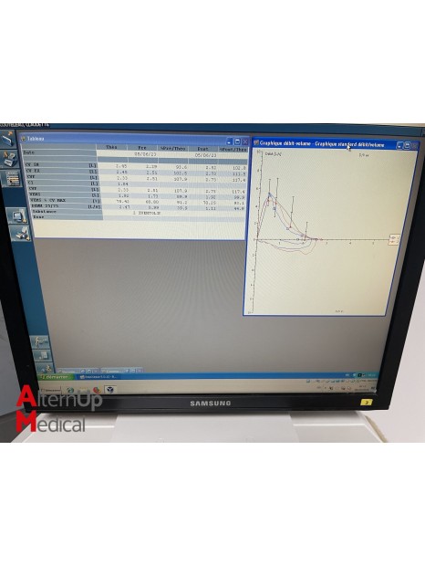 Cabine de Pléthysmographie Jaeger MasterScope Body - Alternup Medical