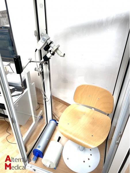 Cabine de Pléthysmographie Jaeger MasterScope Body - Alternup Medical