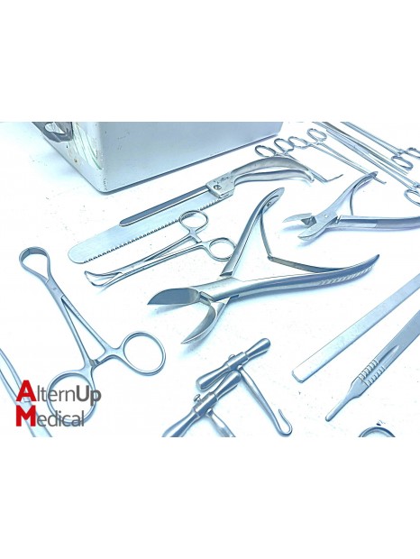 Set d'Instruments pour Chirurgie, Ortho, Amputation - Alternup Medical