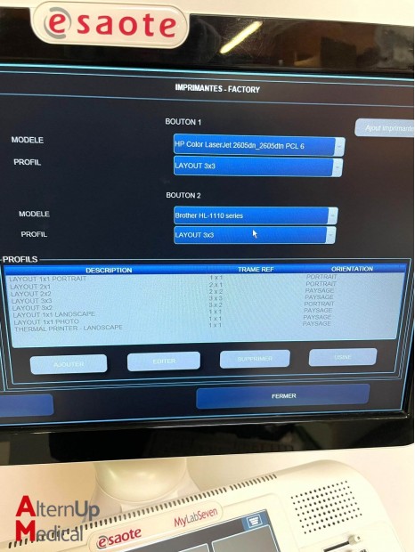 Esaote MyLab Seven eHD Ultrasound System 4 probes - Alternup Medical