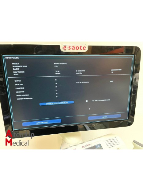 Esaote MyLab Seven eHD Ultrasound System 4 probes - Alternup Medical