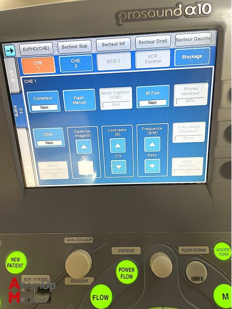 Aloka Prosound Alpha 10 Ultrasound Obst/Gyn - Alternup Medical