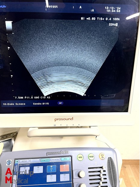 Aloka Prosound Alpha 10 Ultrasound Obst/Gyn - Alternup Medical