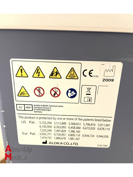Aloka Prosound Alpha 10 Ultrasound Obst/Gyn - Alternup Medical
