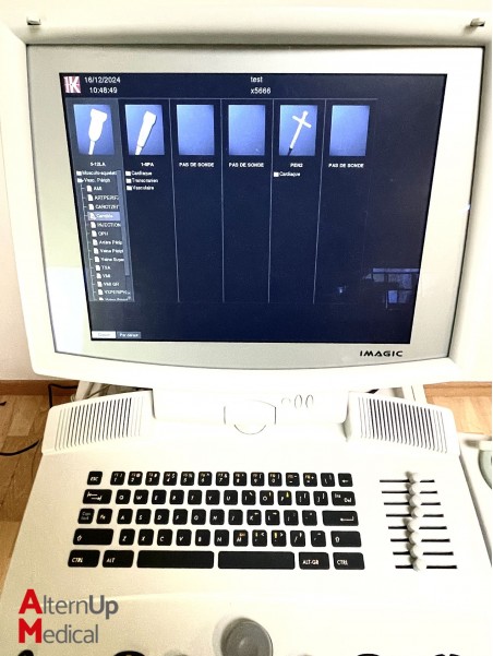 Kontron Sigma 5000 Imagic Elite Ultrasound with 3 probes - Alternup Medical