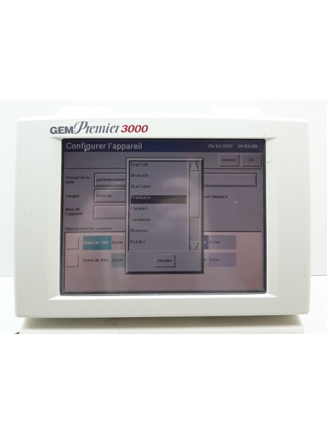 Instrumentation Laboratory GEM Premier 3000 Analyzer - Alternup Medical