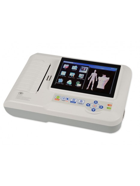 Contec ECG 6 Channels with monitor - Alternup Medical