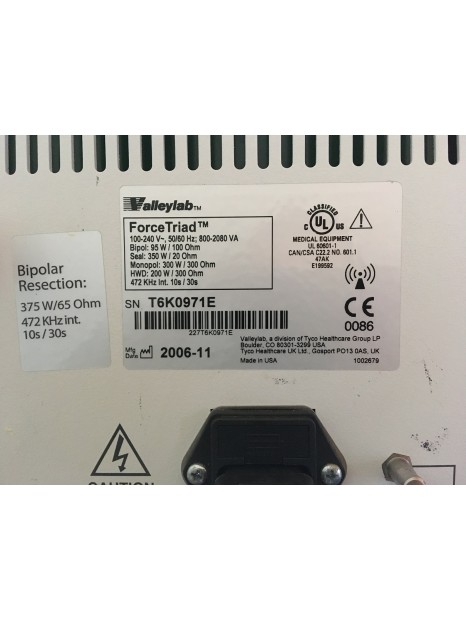 Valleylab Force Triad Electrosurgical Unit - Alternup Medical