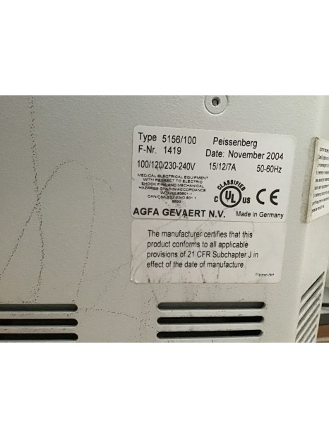 AGFA CR-25 Radiology Plate Reader - Alternup Medical