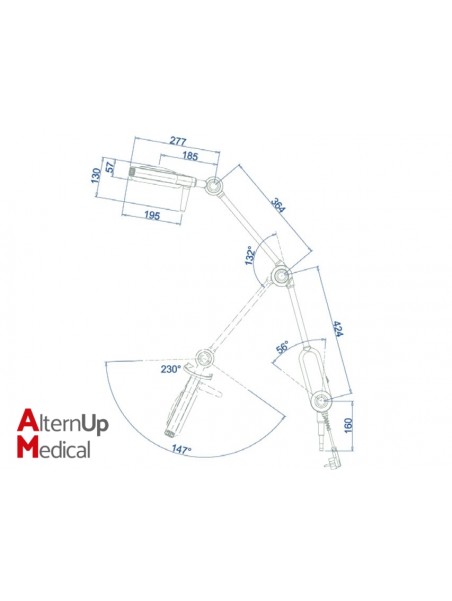 RIMSA Primaled Ceiling Surgical Light