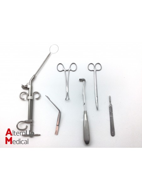 Set d'Instruments Chirurgicaux ORL Landanger-Climdal- Alternup Medical