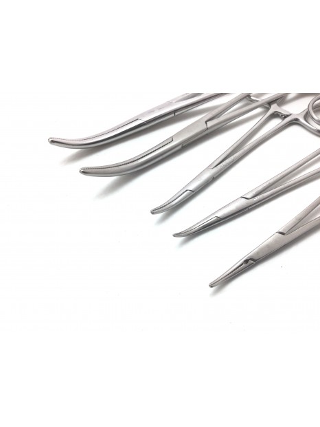 Set of 10 Landanger Faure Peritoneum Forceps - Alternup Medical