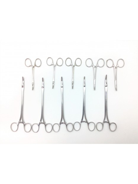 Set of 10 Parametrium Forceps - Alternup Medical