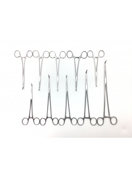 Set of 10 Parametrium Forceps - Alternup Medical
