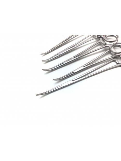Set of 10 Faure Peritoneum Forceps - Alternup Medical