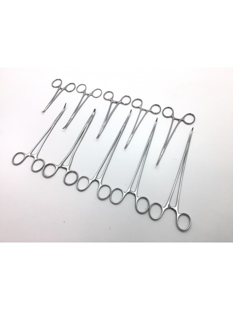 Set of Landanger-Bardenat Faure Peritoneum Forceps - Alternup Medical