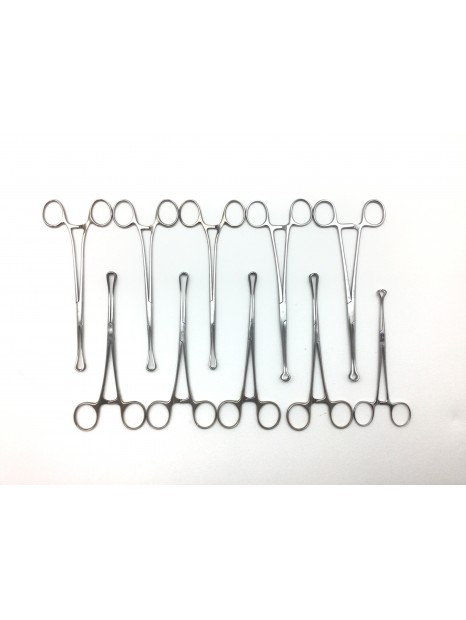 Set de 10 Pinces de Dissection - Alternup Medical