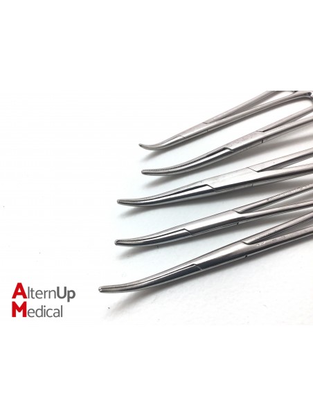Set of 10 Bardenat Faure Peritoneum Forceps - Alternup Medical