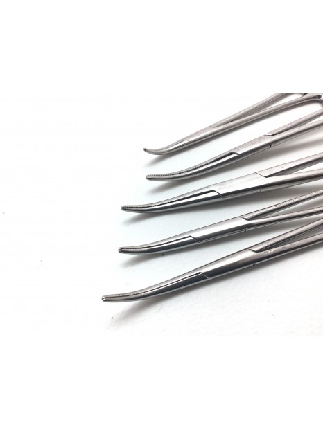 Set of 10 Bardenat Faure Peritoneum Forceps - Alternup Medical